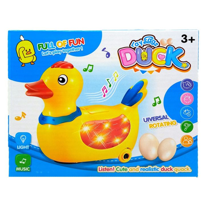 Jual Mainan Bebek Bisa Bertelur Lay Eggs Duck Bump Go 2283 KP | Shopee ...
