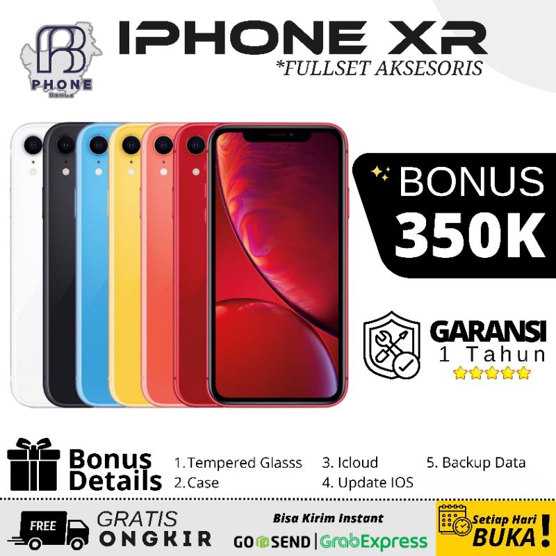 Jual Iphone Xr 64gb & 128gb Resmi Beacukai | Shopee Indonesia