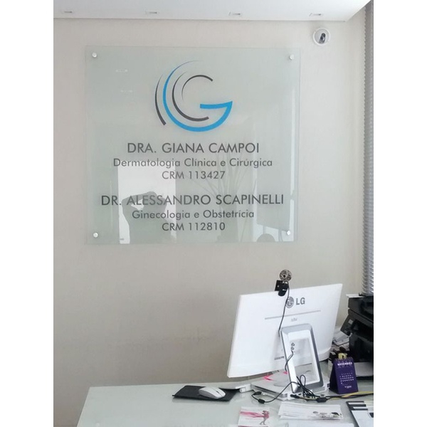 Jual Jual Papan nama Perusahaan Papan Nama Akrilik Custom Papan Nama ...