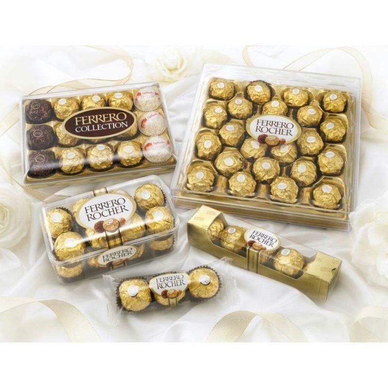 Jual Ferrero Rocher isi 3, 5, 16, 24 / Coklat Premium / Coklat ...