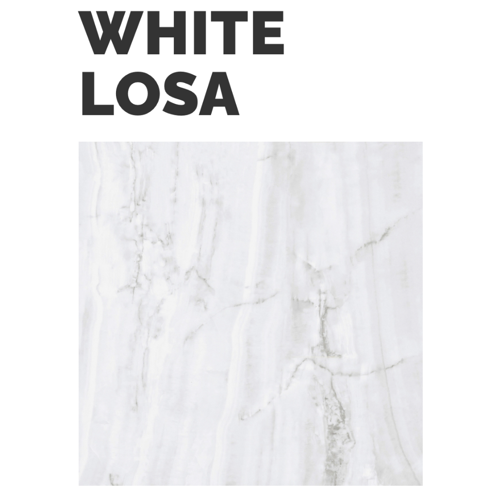 Jual INDOGRESS GRANIT TILE WHITE LOSA 60X60 KW1 GLAZE POLISHED | Shopee ...