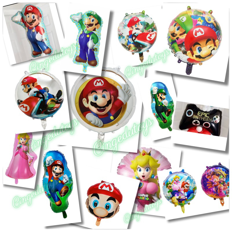Jual Balon bulat super mario bross princess mary | Shopee Indonesia