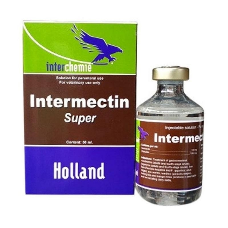 Jual Intermectin Super 50 ml Obat Ekto dan Endo parasit | Shopee Indonesia