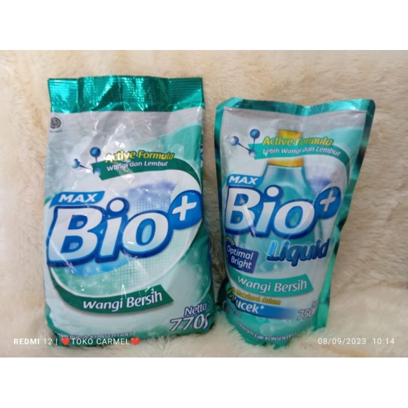Jual Bio Max Detergen 800g/750ml | Shopee Indonesia