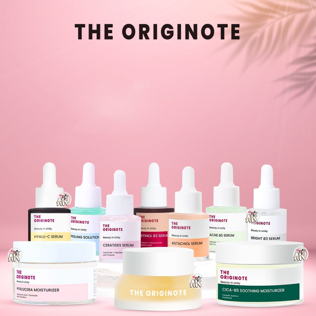 Jual THE ORIGINOTE SKINCARE SERIES ( FACE SERUM / MOISTURIZER / JELLY ...