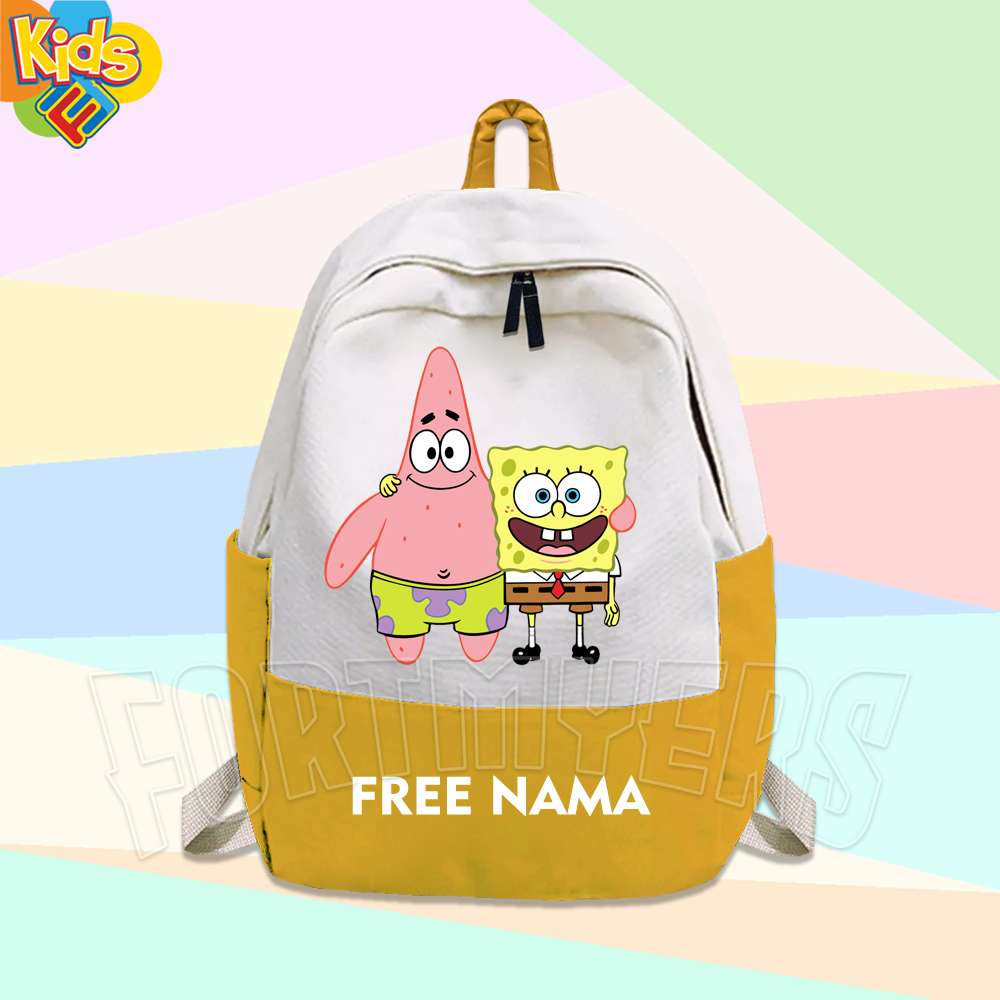 Jual TAS RANSEL ANAK TAS SEKOLAH ANAK SPONGEBOB SQUAREPANTS DAN PATRICK ...