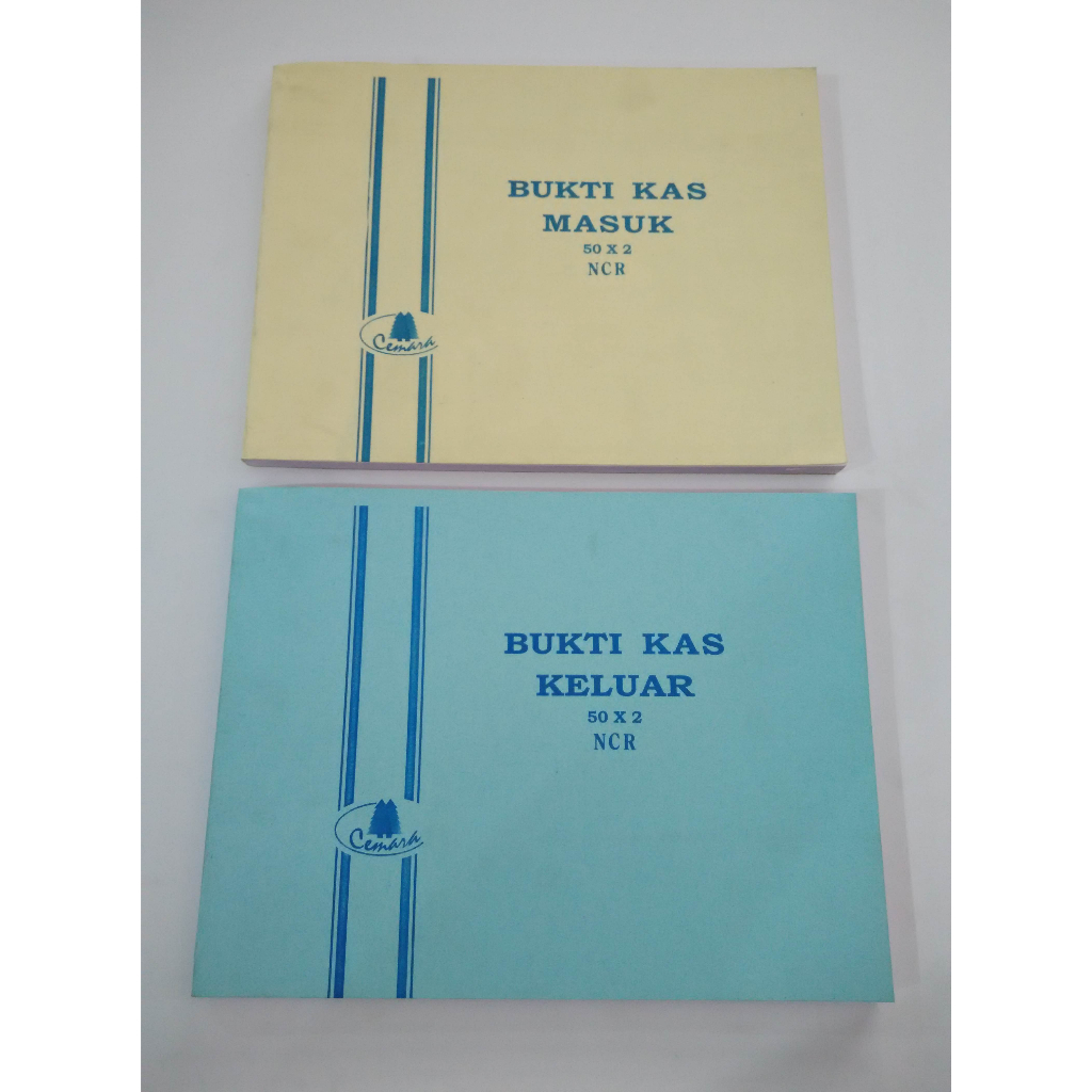 Jual Bukti Kas Keluar / Masuk NCR 1/2 Folio Cemara | Shopee Indonesia