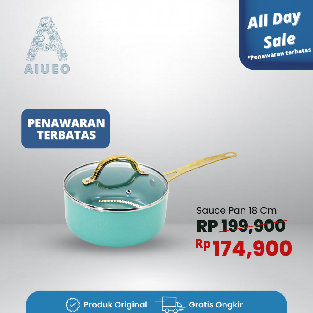 Jual Panci Mie - Panci Susu - Panci Anti Lengket - Sauce Pan 18 Cm ...