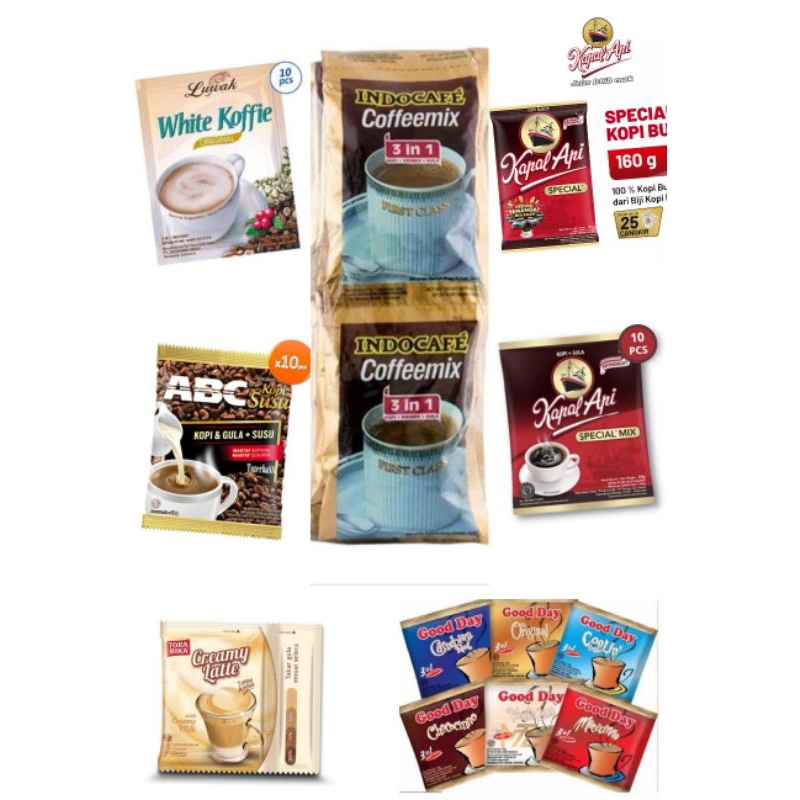 Jual kopi sachet dan Renceng | Shopee Indonesia