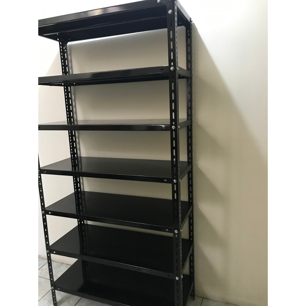 Jual Rak gudang 7 susun ukuran 40x100x200 / Rak barang / rak besi siku ...