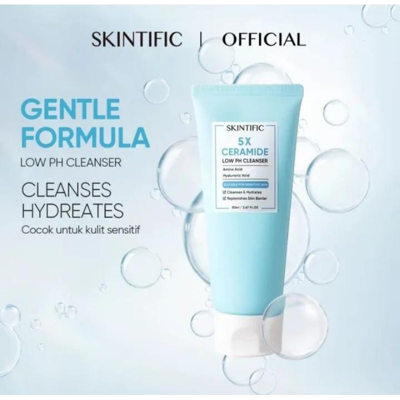 Jual Skintific Facial Wash 5X Ceramide | Shopee Indonesia