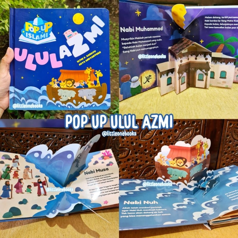 Jual Buku Pop Up Ulul Azmi / pop up book Islami / Islamic Pop Up Book ...