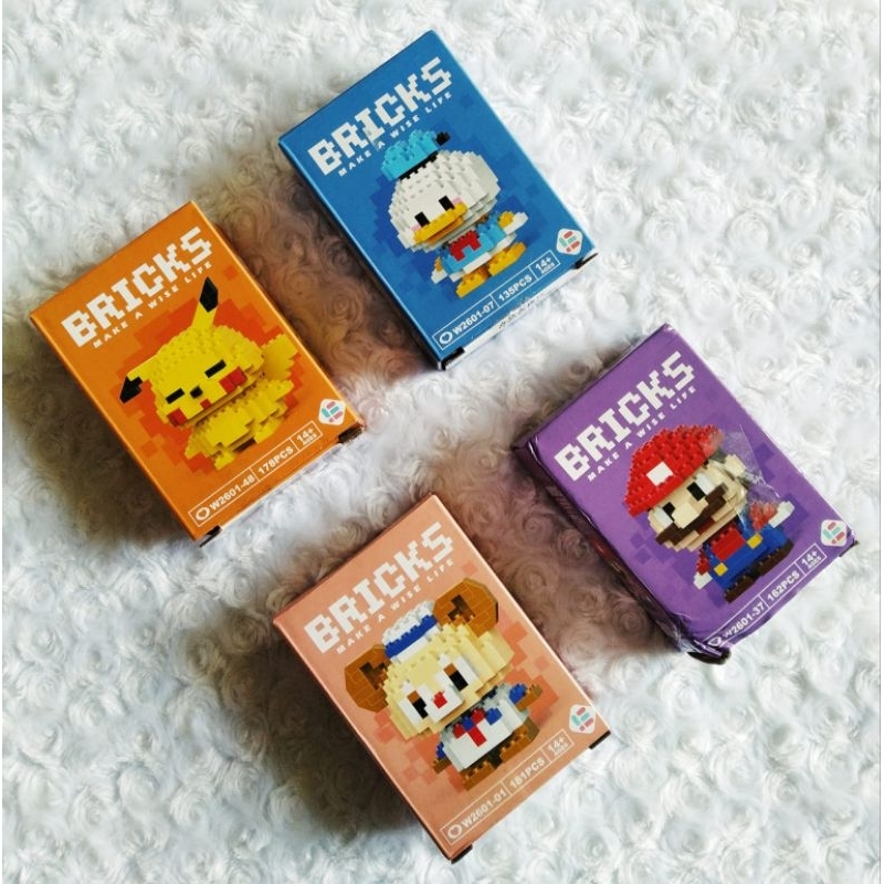 Jual bricks nano block karakter | Shopee Indonesia