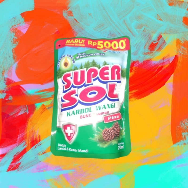 Jual Supersol Pouch 250 ml kemasan Goceng (Macam Macam Varian) | Shopee ...