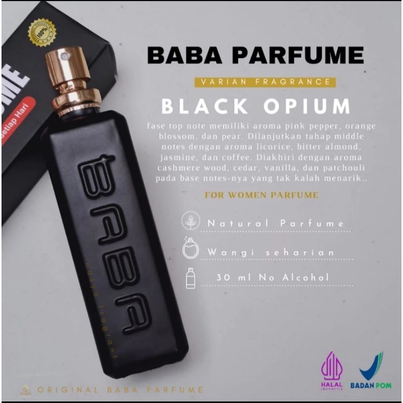 Jual Baba Parfum (Black Opium) | Shopee Indonesia