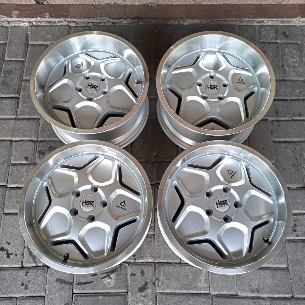 Jual VELG RACING MYTH 04 SEKEN RING 17 BAUT 5 CELONG PNP MOBIL BRV APV HRV ACCORD HSR SECOND ...