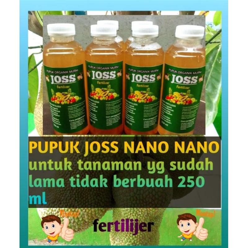 Jual PUPUK JOSS NANO CAIR FERTILIZER organik cocok untuk tanaman yang ...