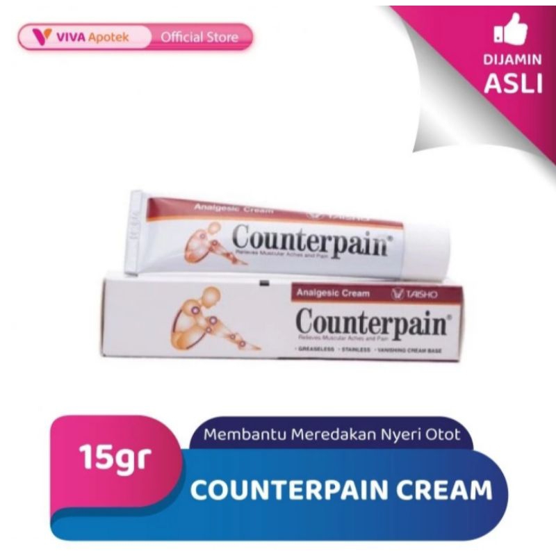 Jual COUNTERPAIN CREAM 15 GRAM | Shopee Indonesia