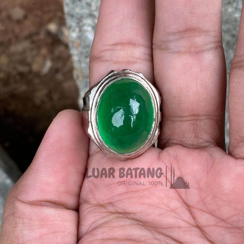 Jual Cincin Batu Akik Giok Srilanka Burma Tige C 100% Garansi Natural ...