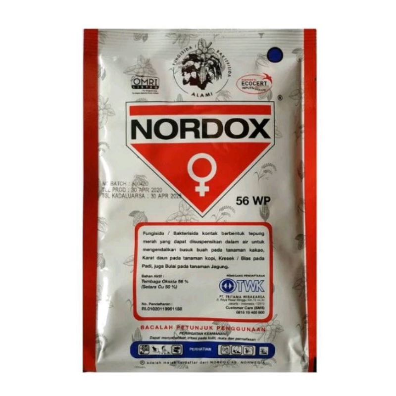 Jual NORDOX FUNGISIDA 56WP 100g | Shopee Indonesia