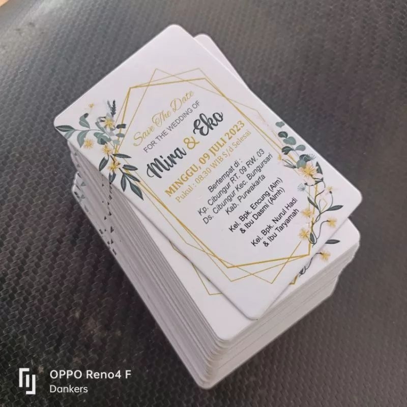 Jual Undangan Mini / Undangan Kopi / Undangan Berkat / Besek / Tonjokan ...