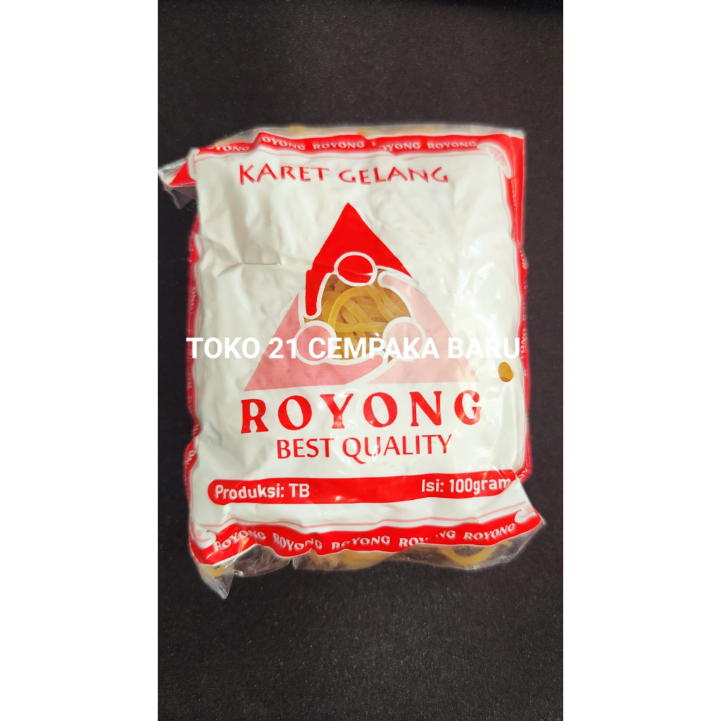Jual Karet Gelang Kuning Kemasan 100 gram | Karet Bungkus Murah Promo ...
