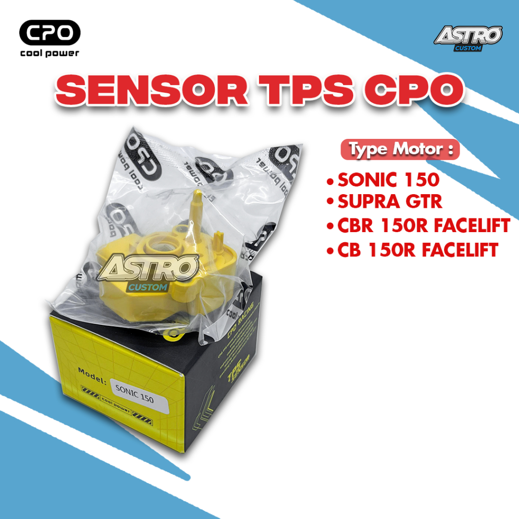 Jual Sensor TPS CPO Sonic 150 Supra GTR CBR 150R CB 150R TPS Racing ...