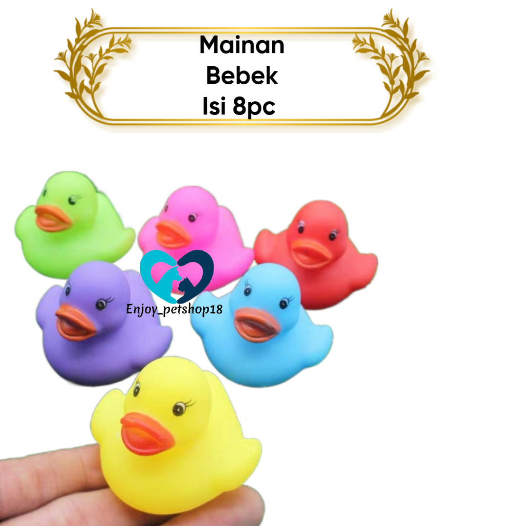 Jual Mainan Mandi Anak Bebek Mini Isi 8pcs Vynil Bebek 8pcs | Shopee ...