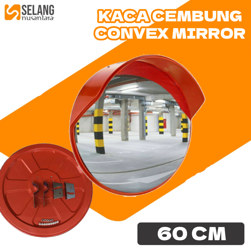 Jual NUSANTARA Kaca Cembung Persimpangan Jalan 60cm Kaca Cermin Jalan ...