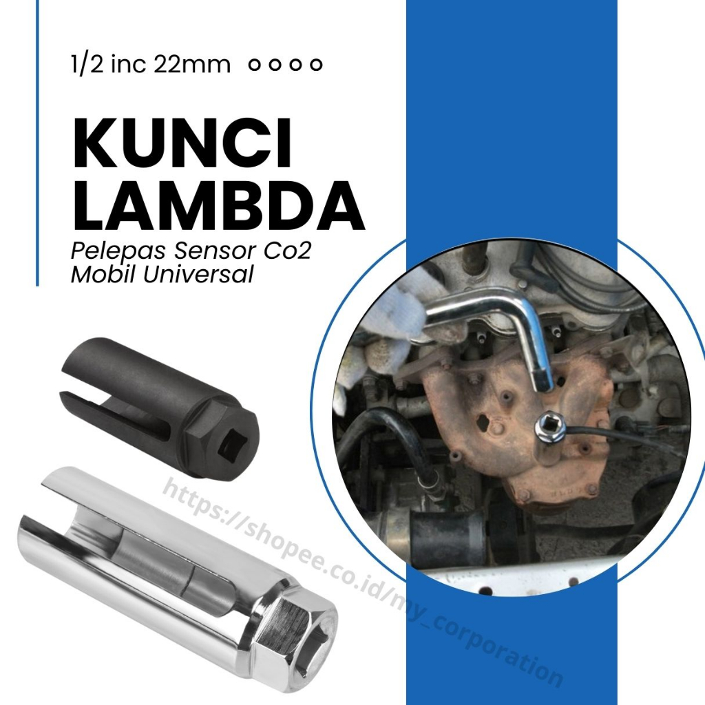 Jual Alat Instalasi Sensor O2 Oxigen Motor Mobil 22mm Dengan Adaptor 1 ...