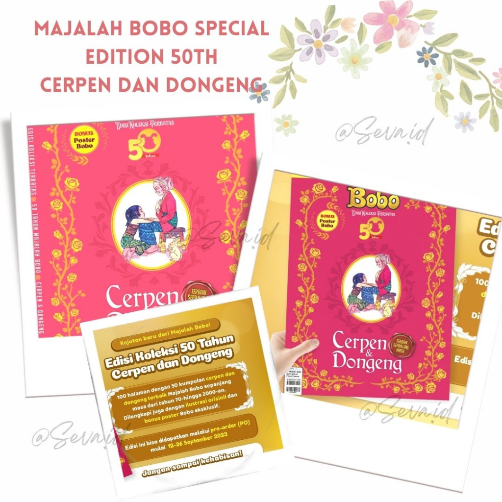 Jual READY STOCK MAJALAH BOBO EDISI KOLEKSI TERBATAS 50 TAHUN MAJALAH BOBO LIMITED EDITION ULANG ...
