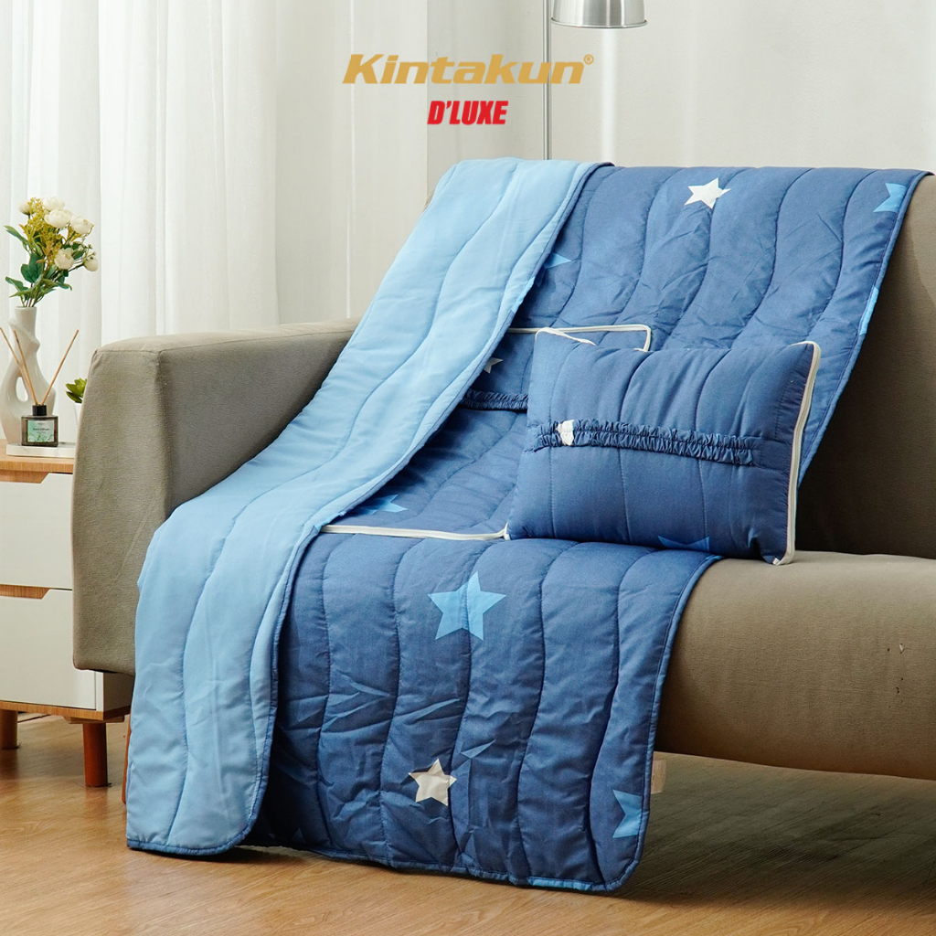 Jual Kintakun Bantal Selimut Balmut Mini Selimut Travel Lembut Blanket ...