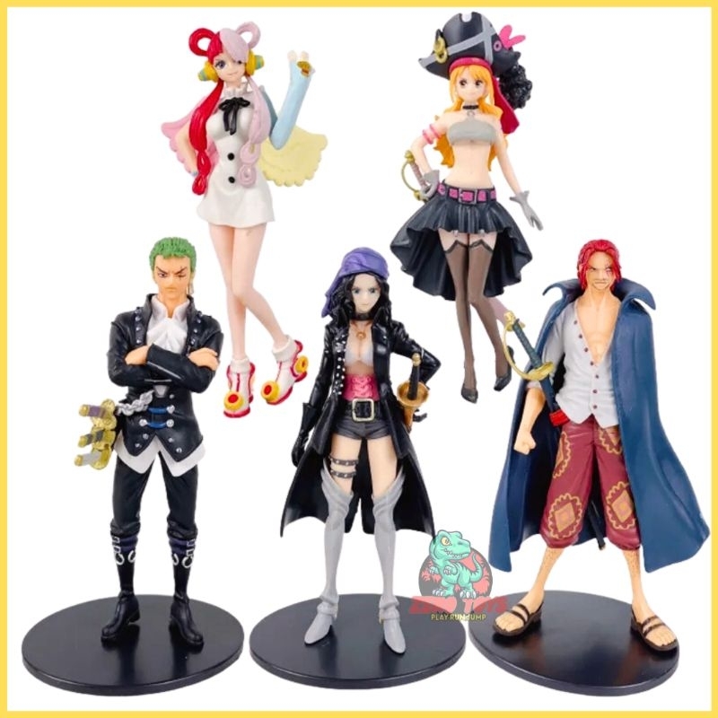 Jual Action Figure One Piece Uta, Sanji, Nami, Zoro, Nico Robin ...