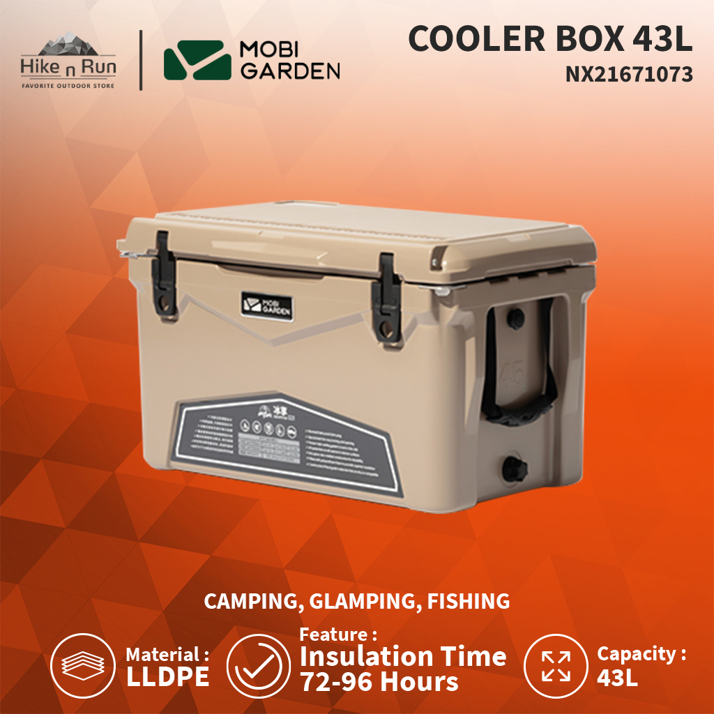 Jual Cool Box 43L Mobi Garden NX21671073 Camping Cooler Box | Shopee ...
