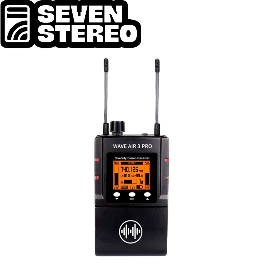 Jual Wave Audio Monitor Wave Air 3 Pro Receiver - Wireless IEM Receiver ...
