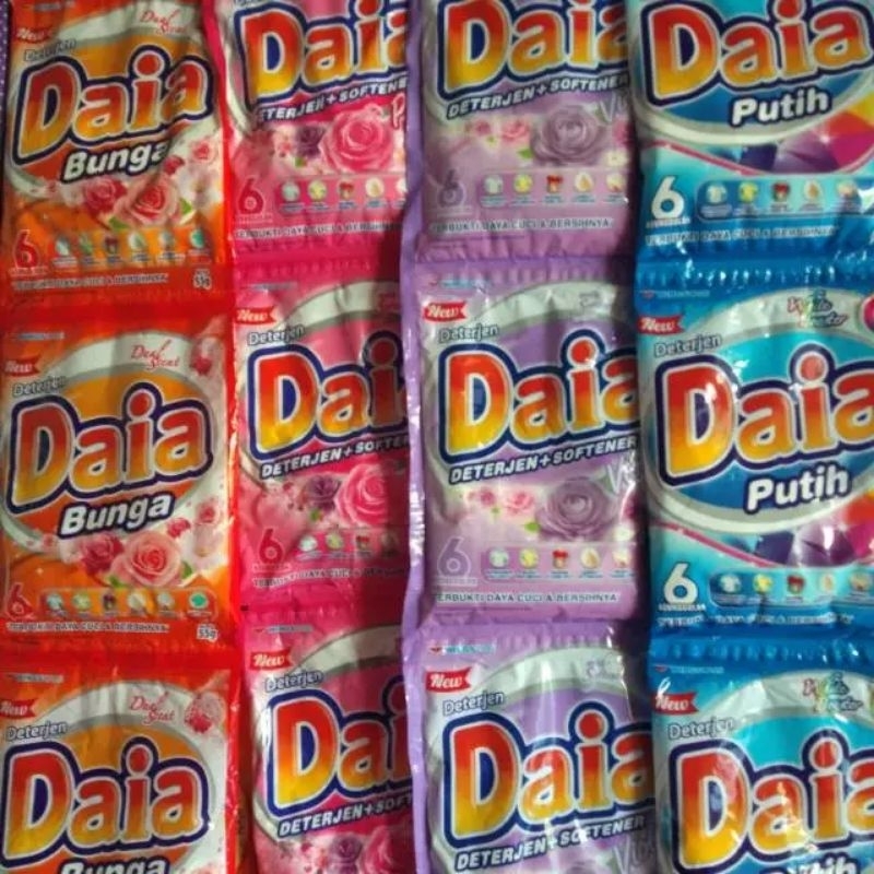 Jual DAIA PK (1 PAKET ISI 3 RENCENG=18pcs) | Shopee Indonesia