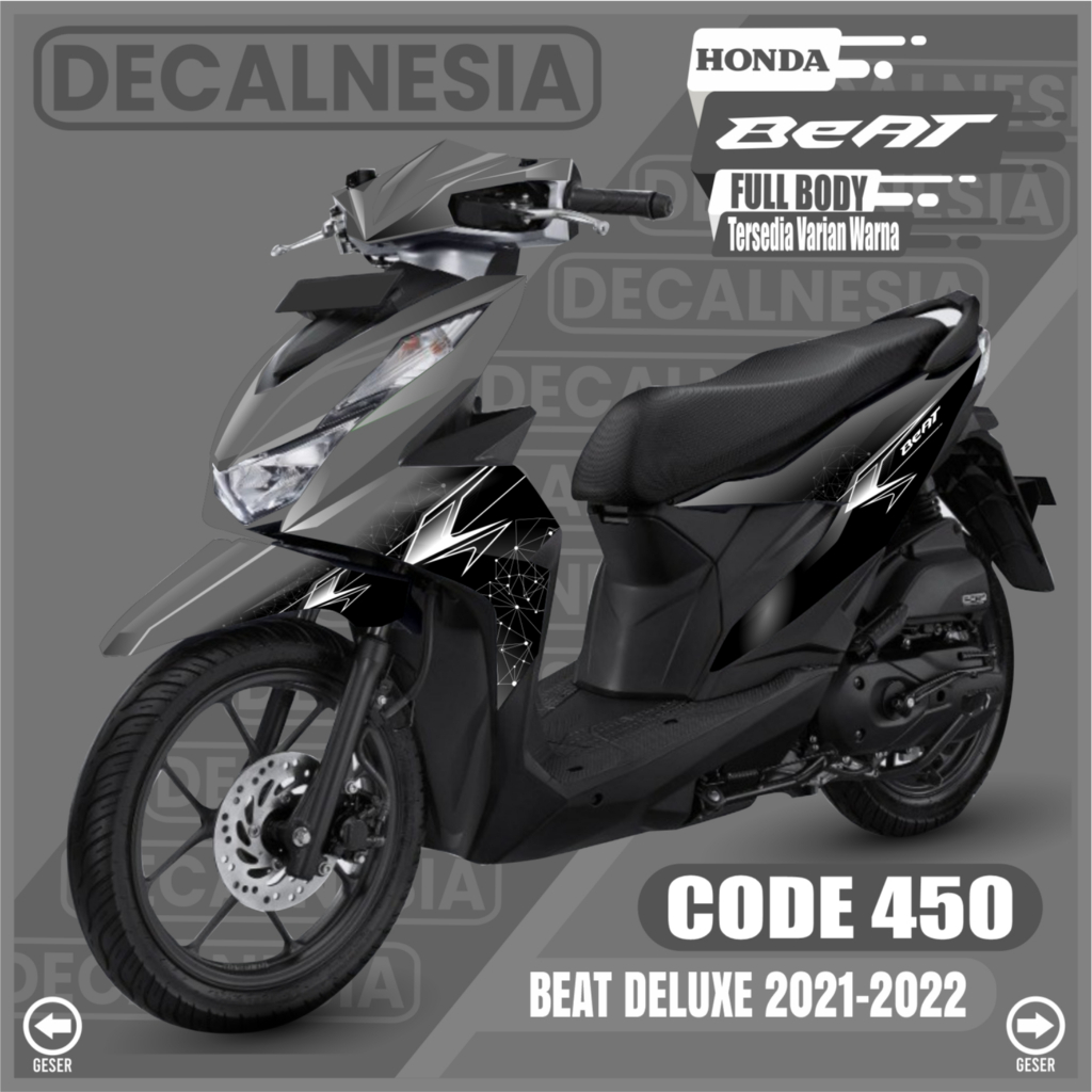Jual Decalnesia Decal Stiker Beat Deluxe CBS ISS 2021 2022 2023 Full ...