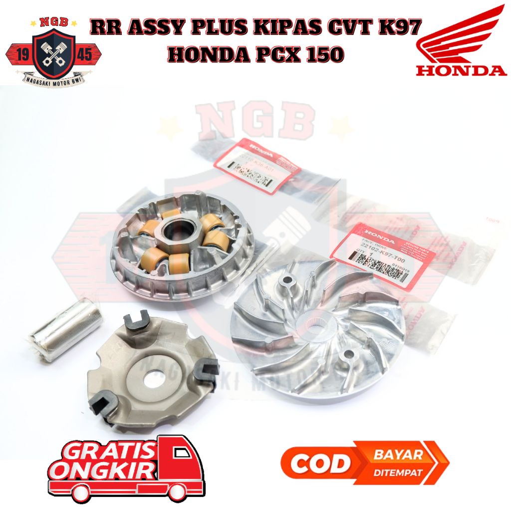 Jual rumah roller pcx 150 - rumah roller pcx k97 - kipas pcx - Rumah ...