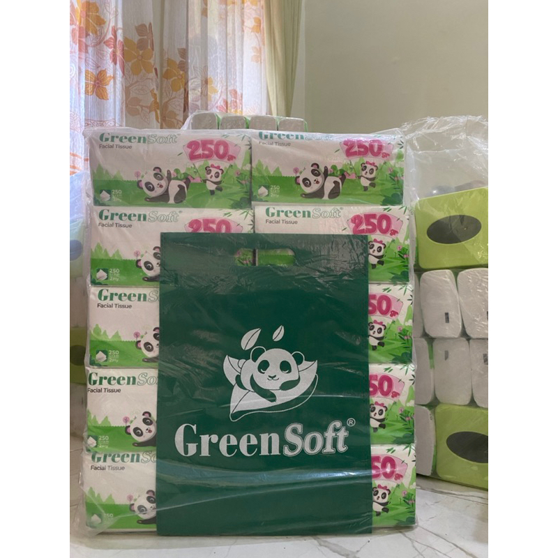Jual Greensoft 250gr Facial Tissue Murah | Shopee Indonesia