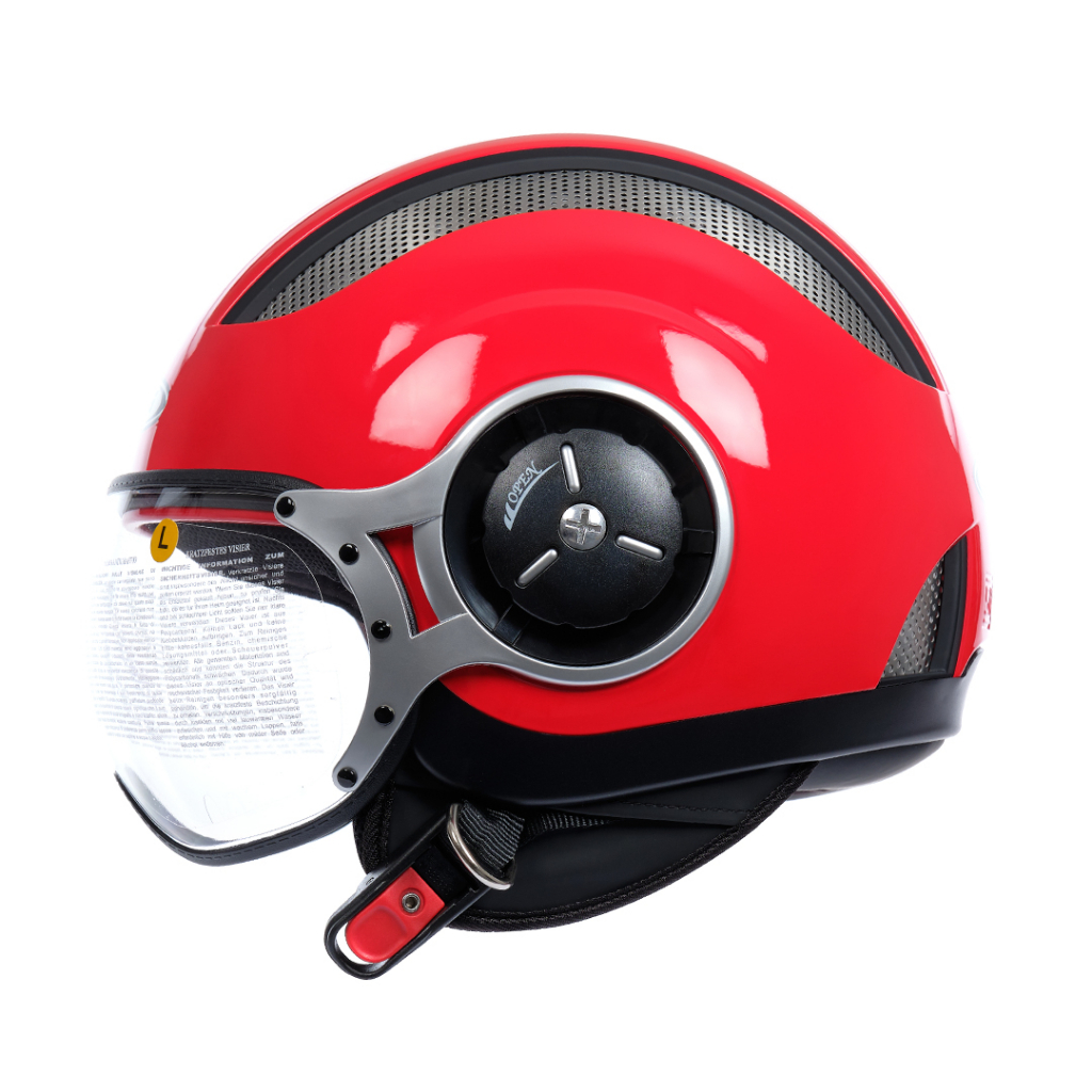 Jual ZEUS ZS 218 DRED GLOSSY RETRO CLASSIC SINGLE VISOR | Shopee Indonesia