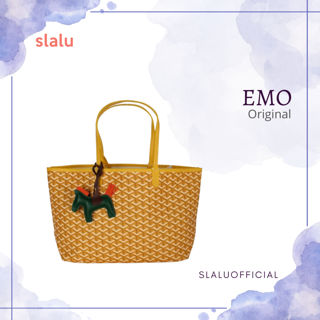 Jual Tas Tote Bag Korea Branded Emo Horsen | Shopee Indonesia