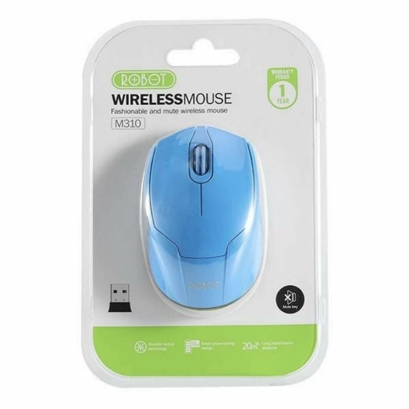 Jual MOUSE ROBOT M310 WIRELESS MOUSE 2.4Ghz Garansi 1 tahun | Shopee ...