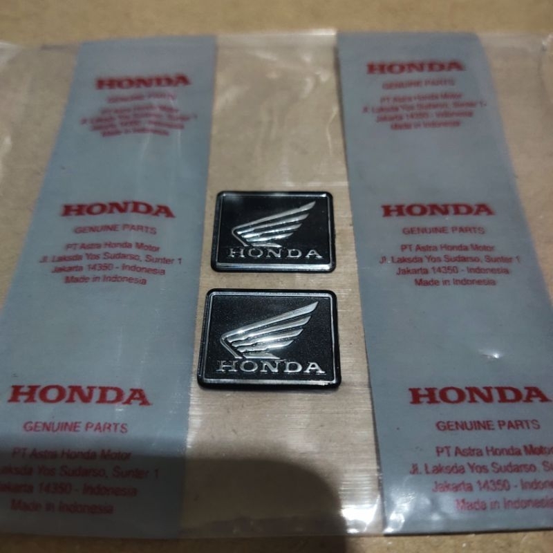 Jual emblem logo Honda sayap/batok spidometer Vario beat PCX ADV Scoppy ...