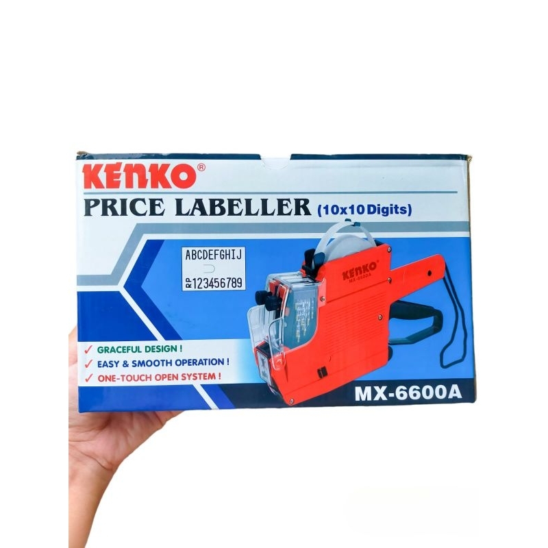 Jual mesin label harga / price lebeller MX-6600A KENKO | Shopee Indonesia
