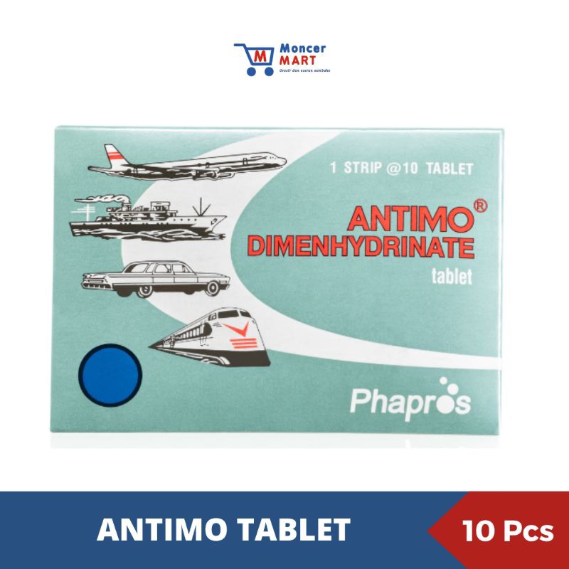 Jual ANTIMO Tablet (10 Tablet) | Shopee Indonesia