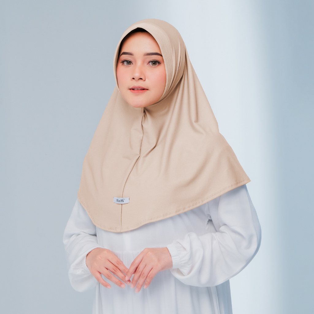 Jual RnW Bergo Shafana Hijab Instan - Hijab Daily Instan Size M | Shopee Indonesia