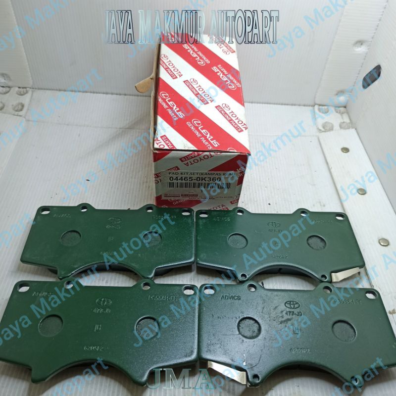 Jual Brake Pad Kampas Rem Depan Toyota Hilux Revo Double Cabin 04465 ...