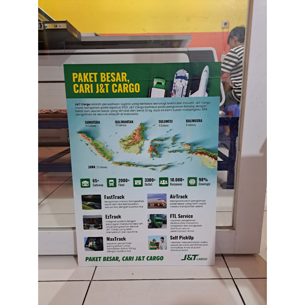Jual POSTER INTERIOR JNT CARGO | Shopee Indonesia