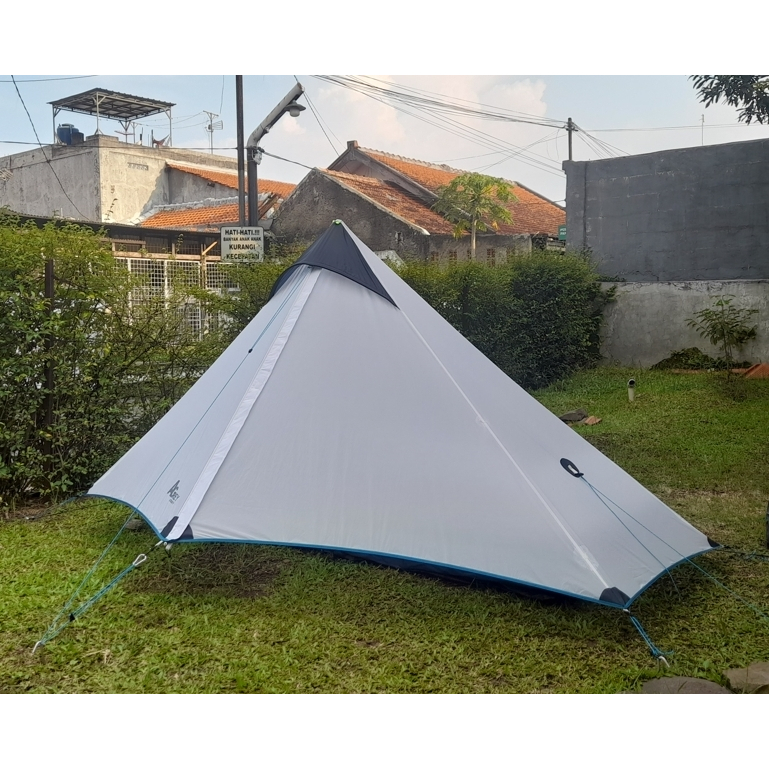 Jual Tarp Tent AGrey New Style Warna Putih Variasi Navy 15D Nylon non ...