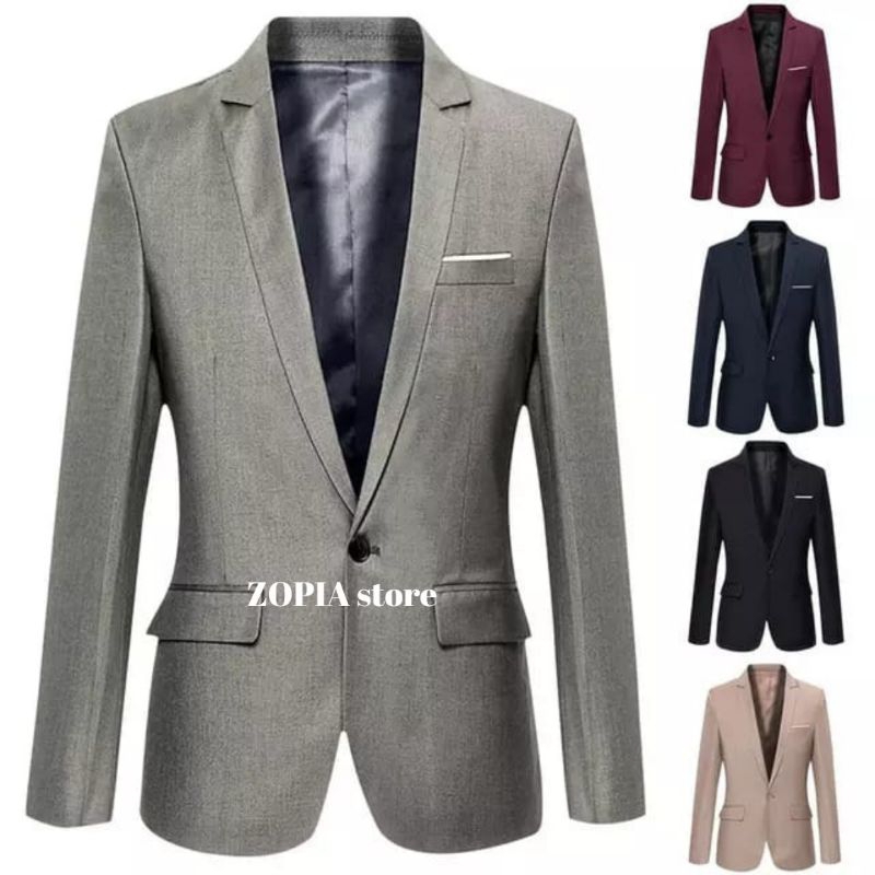Jual Jas formal pria jas blazer pria jas wedding pria | Shopee Indonesia